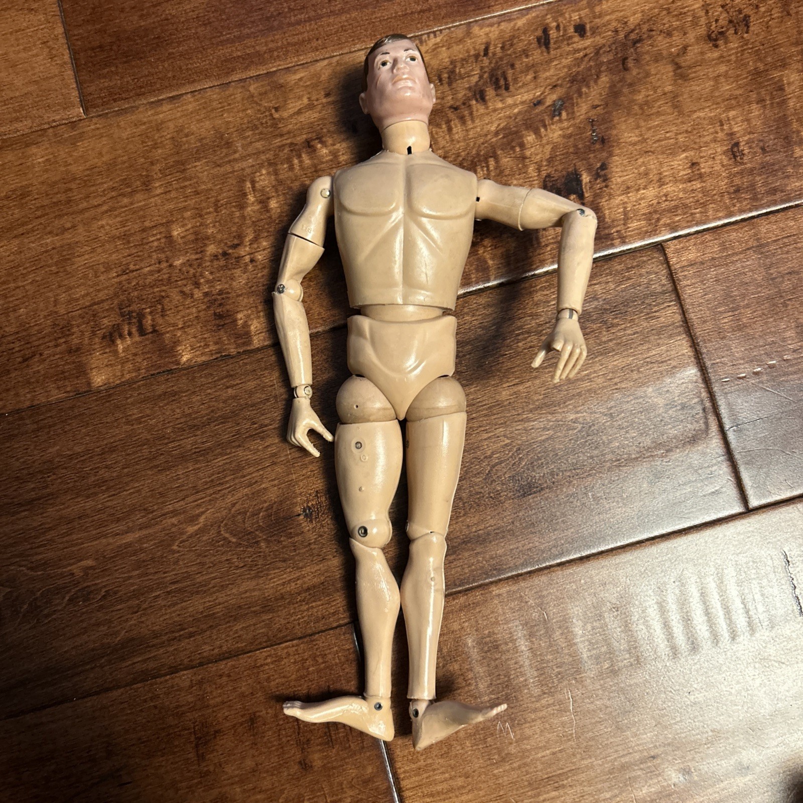 Vintage 1964, GI JOE Action Figure, Brown Hair, Brown Eyes, Scar Face ...
