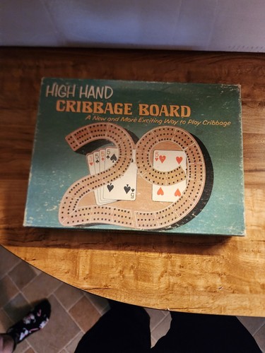 Vintage High Hand Cribbage Board Game (1976) Pacific Games | eBay