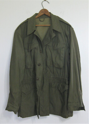 Vintage 1940s WWII M 1943 US Army Field Coat Early Design Jacob ...
