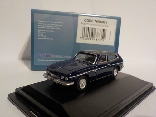 Reliant Scimitar - Princess Anne -Blue - Oxford Diecast - 1/76 - New ...