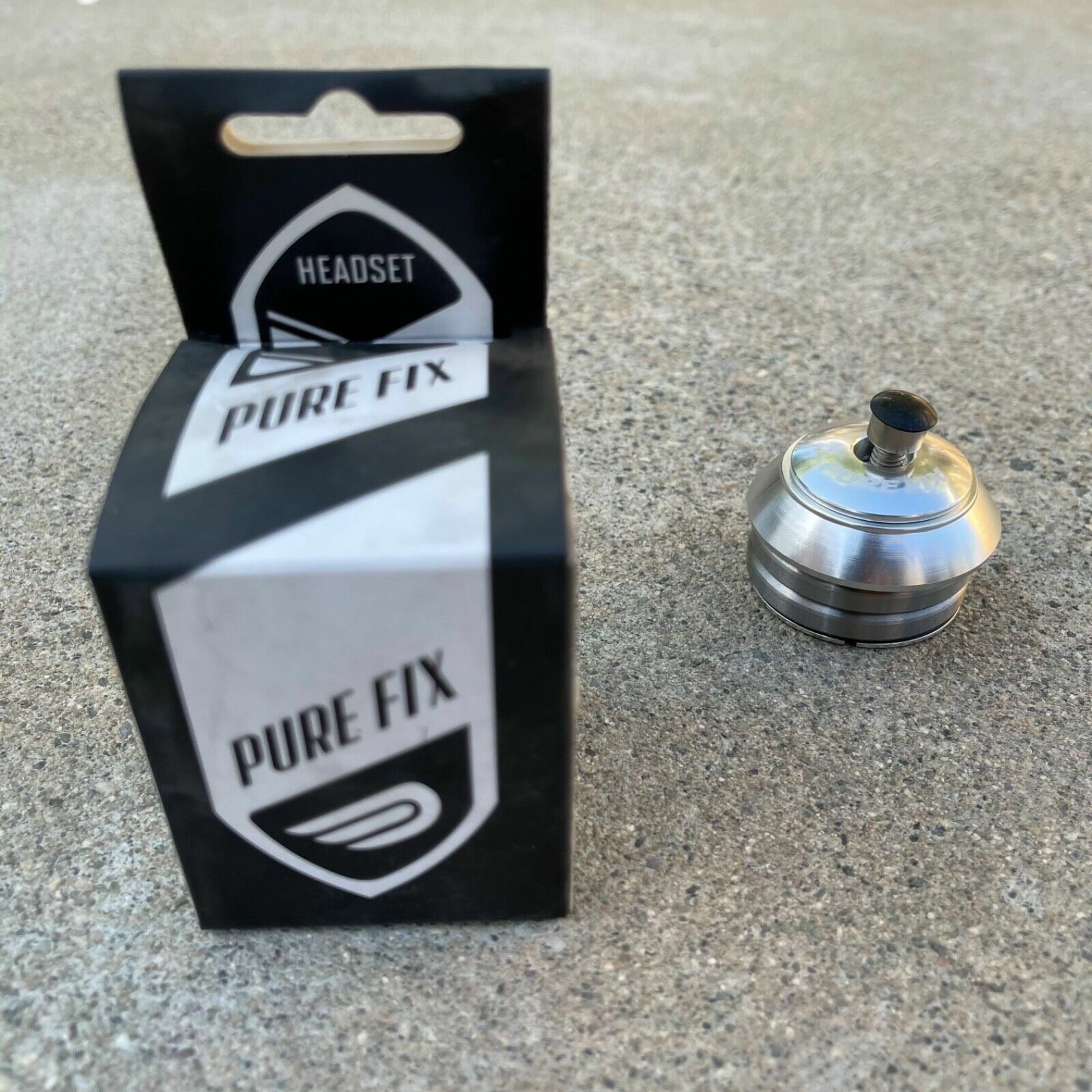 Pure fix Headset Chrome 1 1/8 Threadless Bike Headsets | eBay