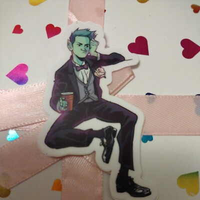 Anime Sticker DC Comics Teen Titans Beast Boy Prom 2x3 In | eBay