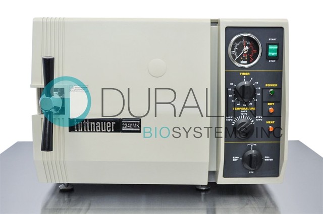 Tuttnauer 2340MK Autoclave Steam Sterilizer - White for sale online | eBay