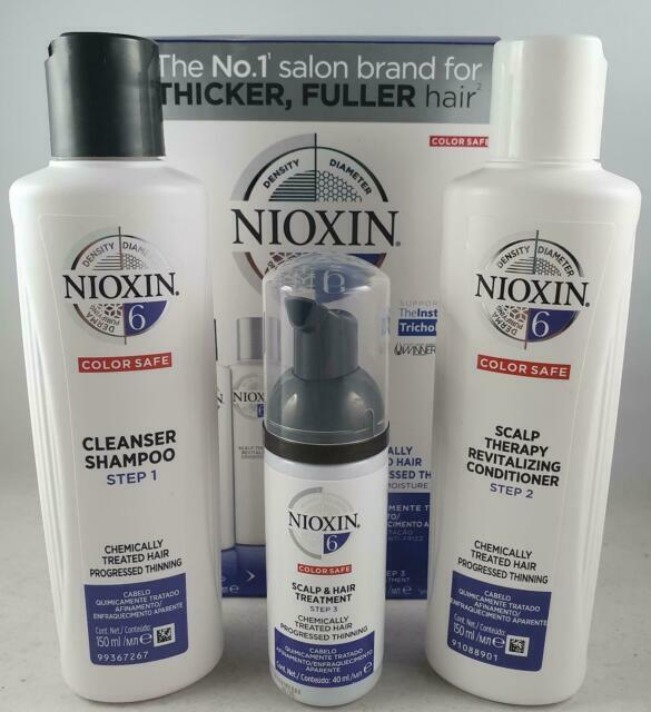 NIOXIN System 6 Treatment Kit - 3 Pieces for sale online | eBay Australia