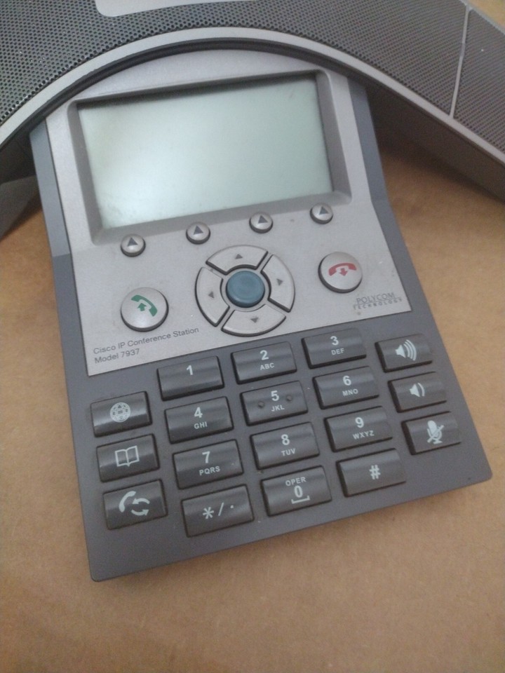 Cisco CP-7937G IP Unified Conference Station - UC Phone | eBay