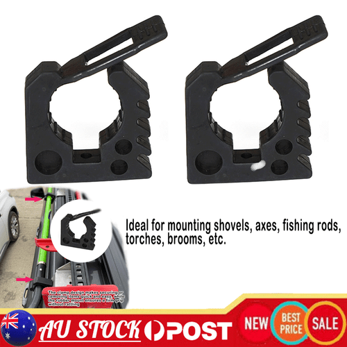 1 Pair Car Rubber Clamp 25-45mm Vehicle Fixed Base Holder Fastener For ...