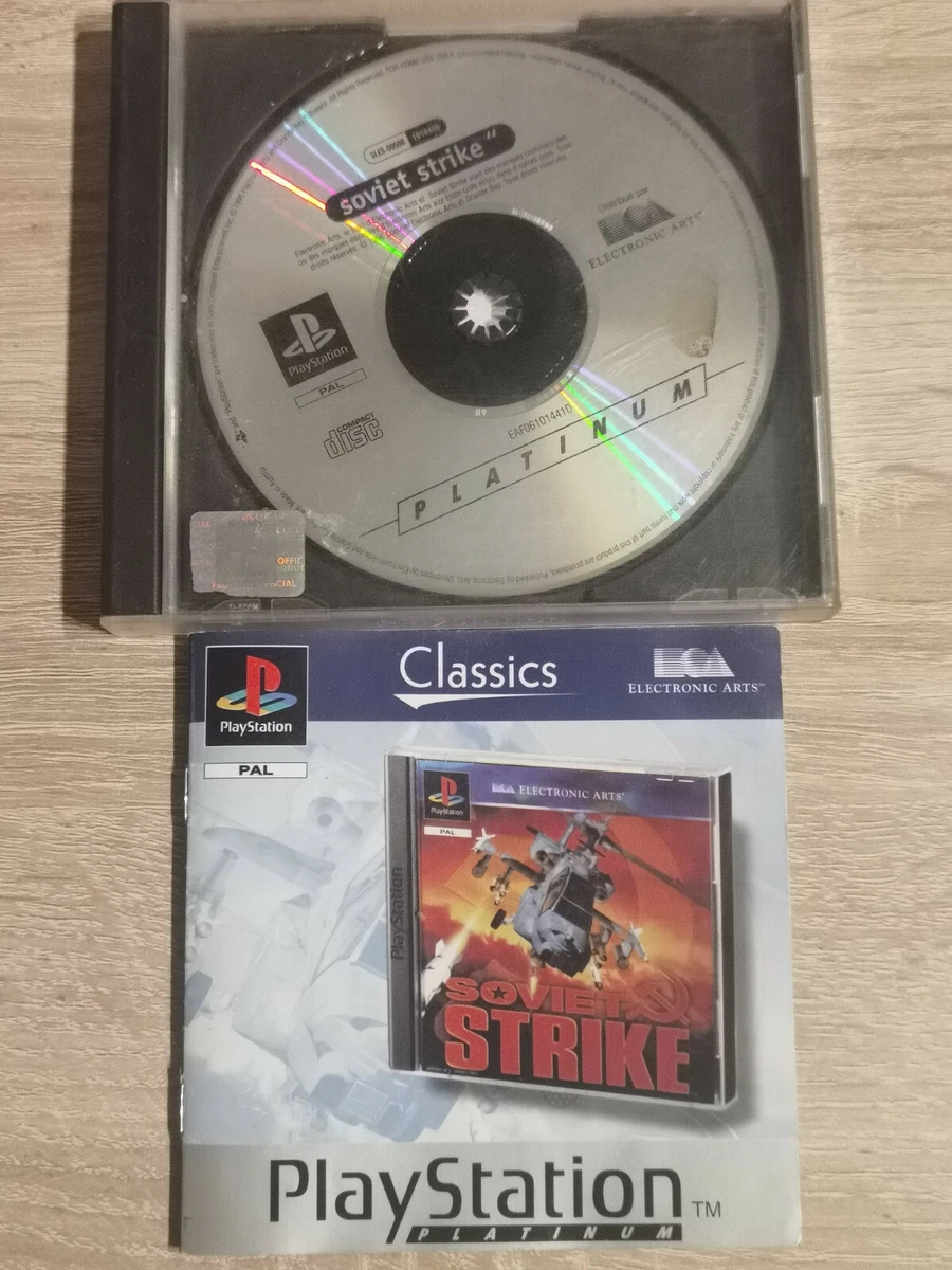 Soviet Strike Ps1 Cover Art