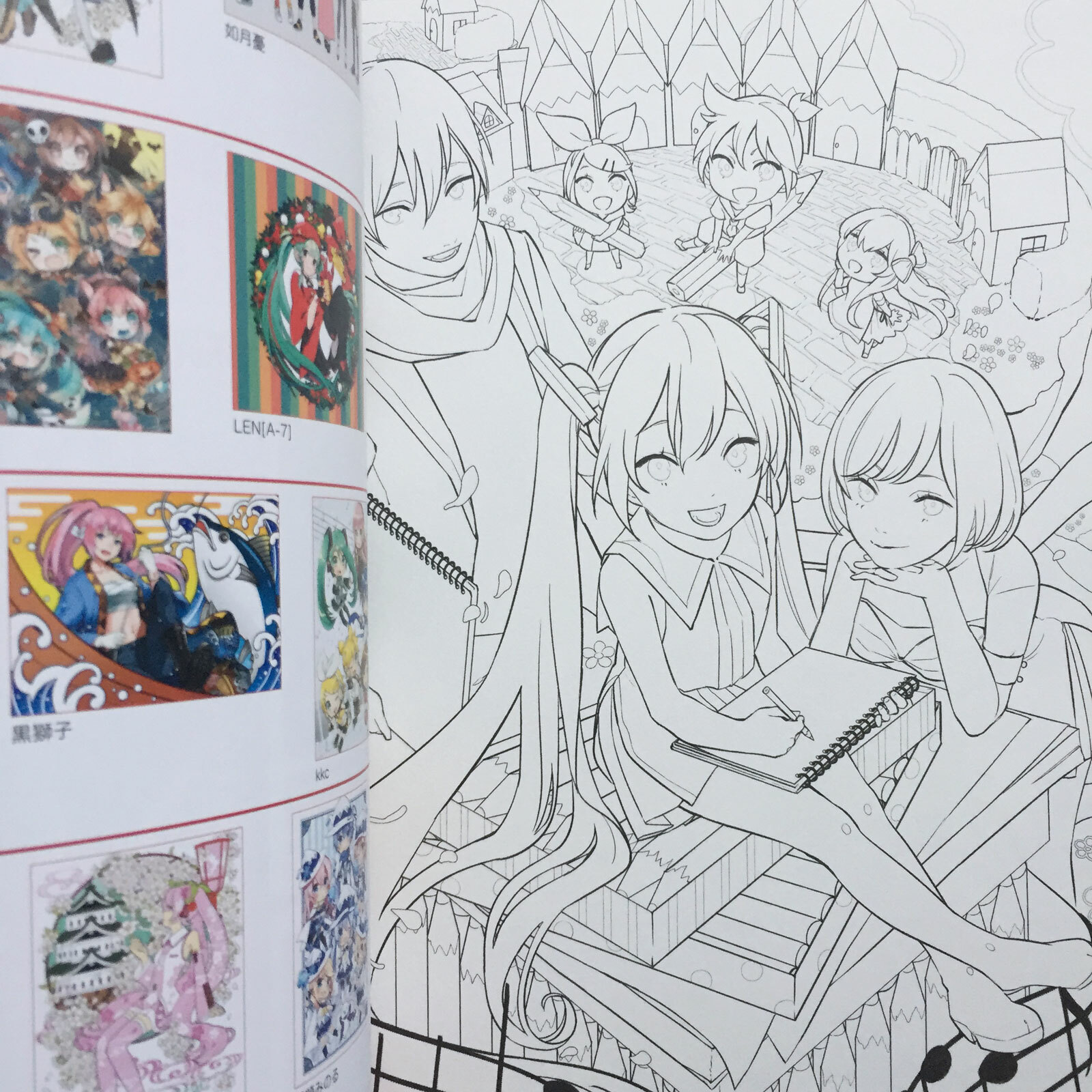 Miku Hatsune Coloring Pages