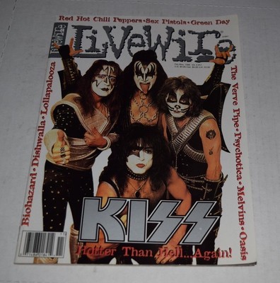 Live Wire Magazine oct 1996 KISS | eBay