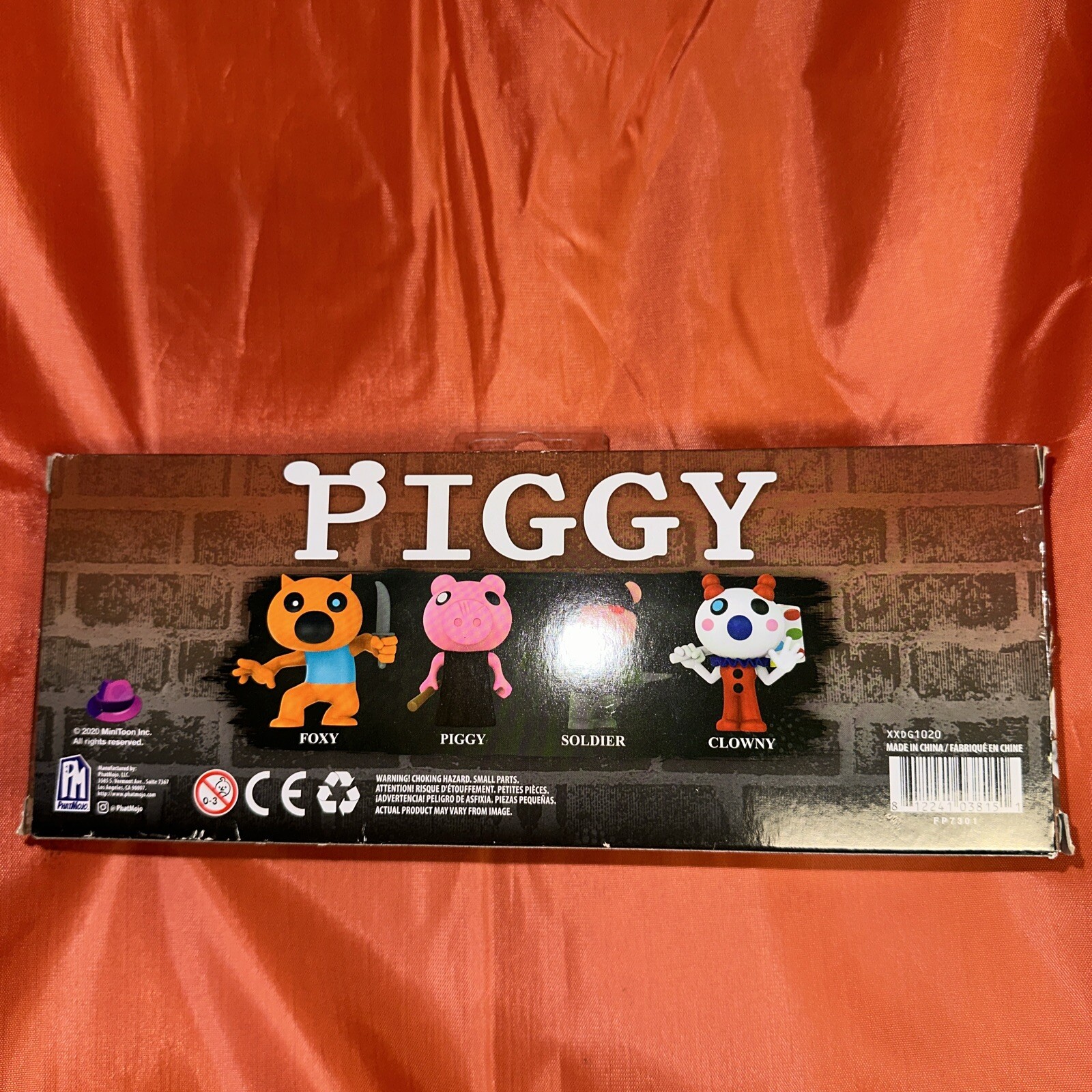 PIGGY Roblox Collectible 4 Figure Pack Series 1 Foxy Piggy Soldier and ...