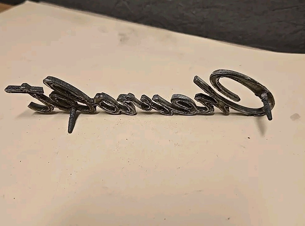 Vintage Cursive Chevrolet Logo