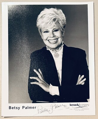 Betsy Palmer Signed Autographed 8x10 Photo BAS Beckett Cert Friday The ...