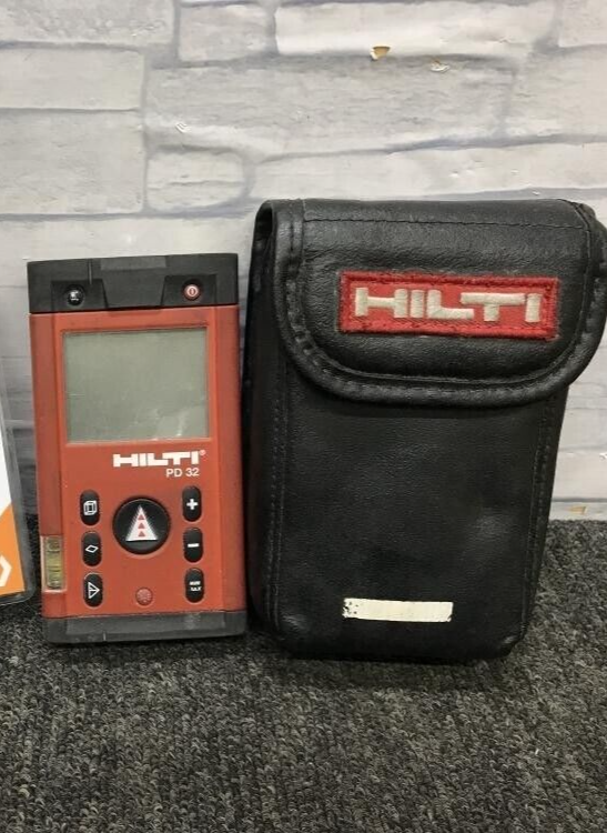 Hilti PD-32 Laser Range Meter Measuring Distance Tool With Case Very ...