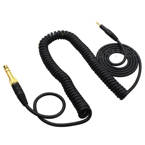 Headphone Adapter Spring Audio Cable Cord Wire DIY for Audio-Technica ...