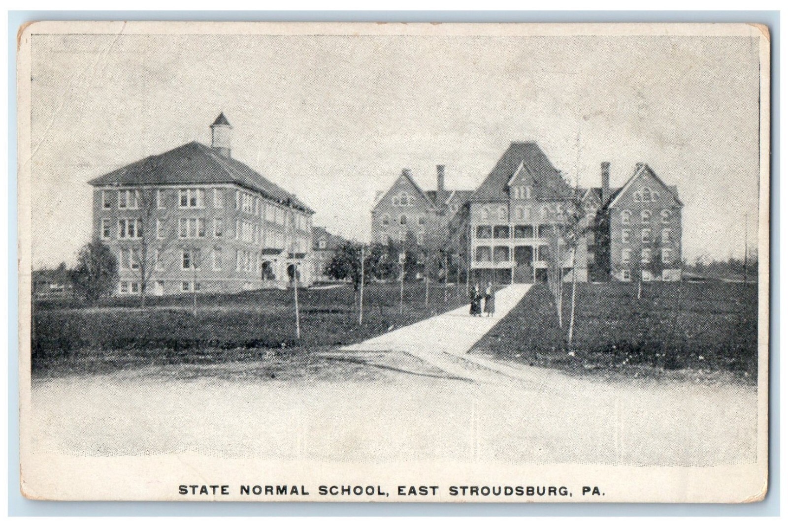 c1905 State Normal School Building East Stroudsburg Pennsylvania PA ...