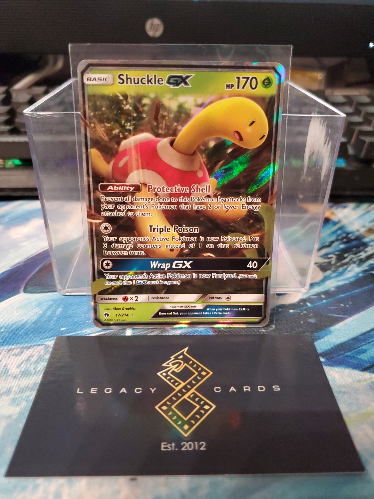 Shuckle GX 17/214 - Lost Thunder Ultra Rare - Pokémon TCG (NM) | eBay