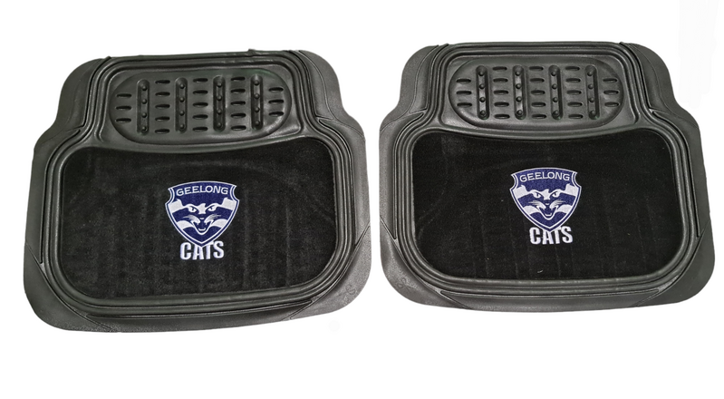 AFL Floor Mats Geelong Cats Set Of 4 | eBay