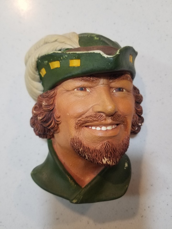 Vintage Bossons England Chalkware Heads - Lot of 11 | eBay