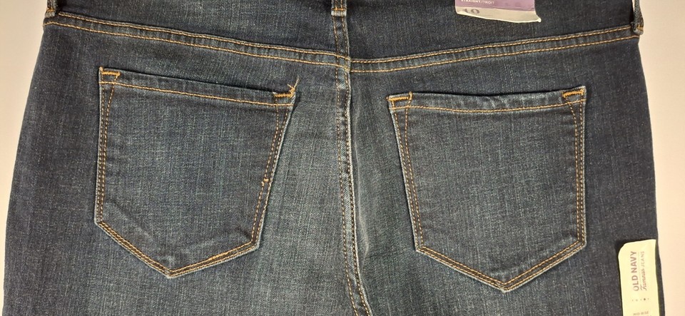 Old Navy Famous Jeans Mid-rise Original Straight Short Court Size 10 | eBay