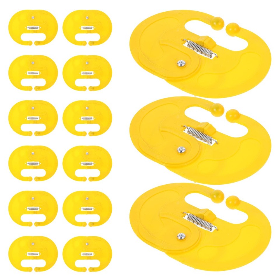 15PCS Calf Weaning Nose Ring - Plastic Cow Nose Thorn Calf Weaner Farm ...