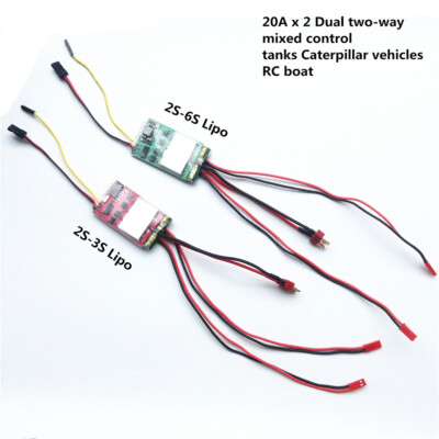 Brushed esc for tracked tank - Rovers and boats - ArduPilot Discourse