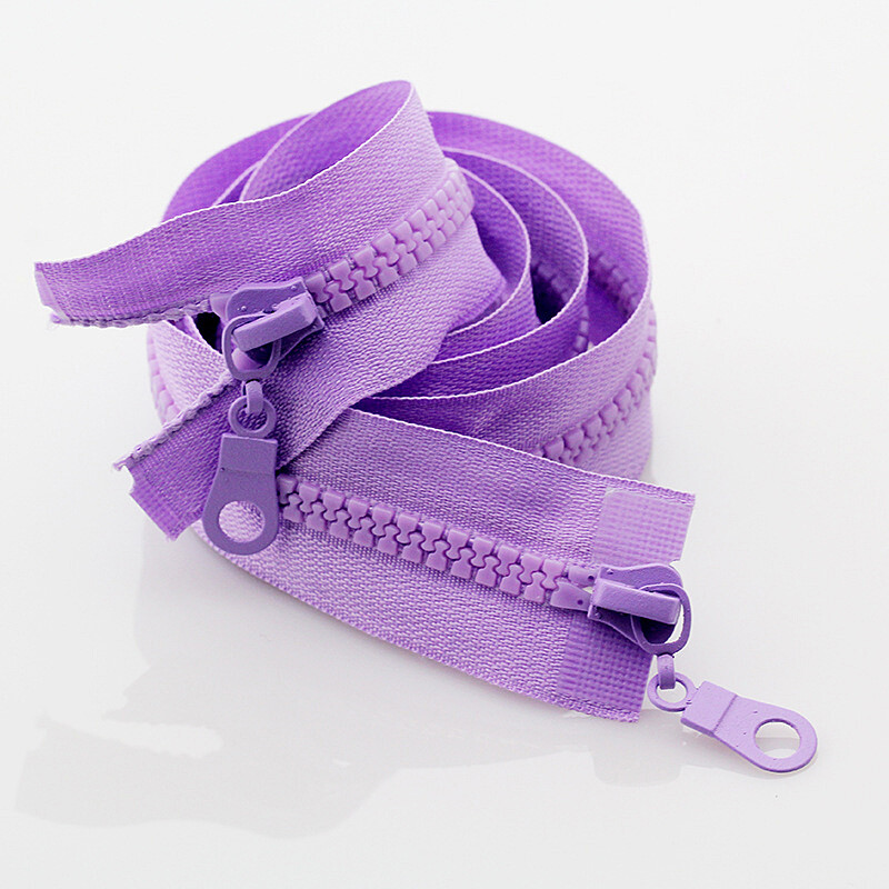 5# Double Head Zippers Open End Resin Meete DIY Sofa Garments Craft ...