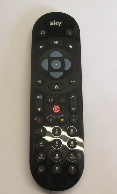 Genuine Original Sky Q Remote Control Bluetooth Missing Battery Cover ...