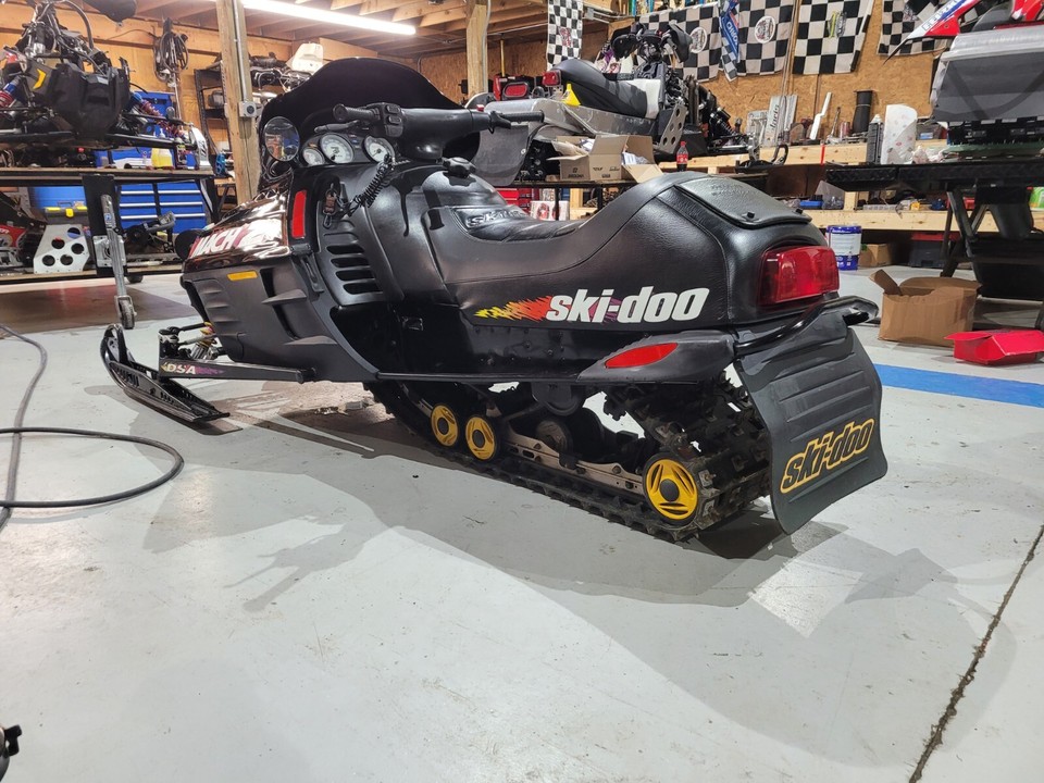 1998 Ski-Doo Mach Z Serial Number 1 Collectors 809 First Off The ...