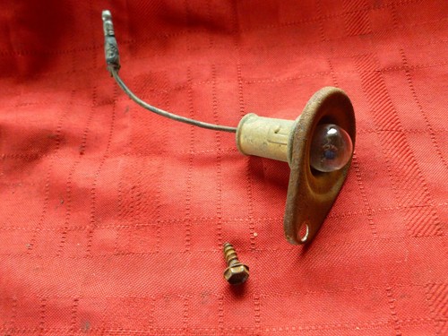 1967 1968 MUSTANG CONVERT UNDER DASH LIGHT SHORT LFT SIDE W WIRING BT ...