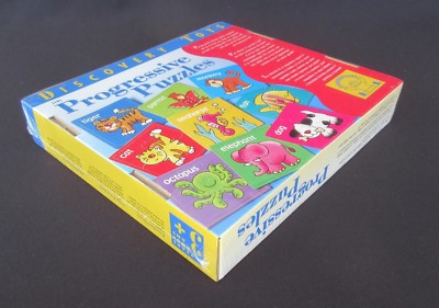 "Progressive Puzzles" by Discovery Toys - New in Box, Sealed in Shrink ...