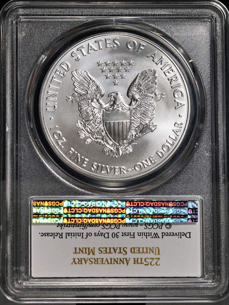 2017 Silver American Eagle $1 PCGS MS70 First Strike Label - STOCK | eBay