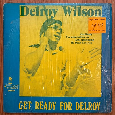 DELROY WILSON Get Ready For LP on Clocktower VG+ roots reggae king ...