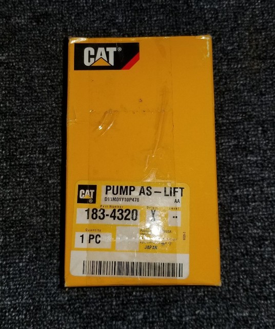 Genuine Caterpillar Fuel Transfer Pump ELEC Lift 1834320 (207) for sale ...