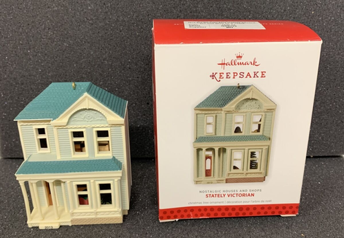 2013 Hallmark STATELY VICTORIAN Nostalgic Houses and Shops SAMPLE ...