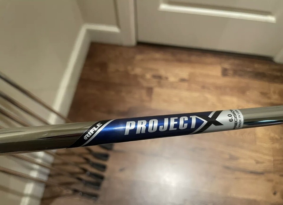 2024 Taylormade P770 Phantom Black Irons 4-PW Project X 6.0 Stuff ...