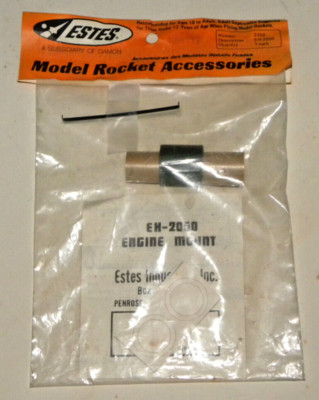 Estes ENGINE Mount, EH-2050, circa 1980s, UNOPENED | eBay
