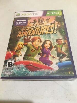NEW Kinect Adventures! Video Game (Microsoft Xbox 360, 2010) Factory ...