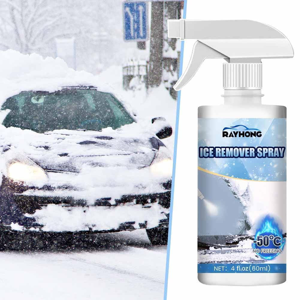 Car Ice Remover Spray Deicing Agent 60 ml Windshield Melting Deicery ...