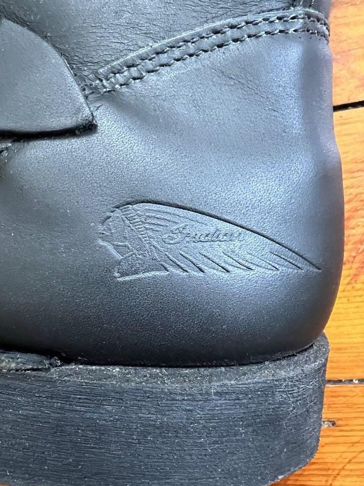 Red Wing Indian Motorcycle 4312 Worthington Engineer Black 11 D Factory ...