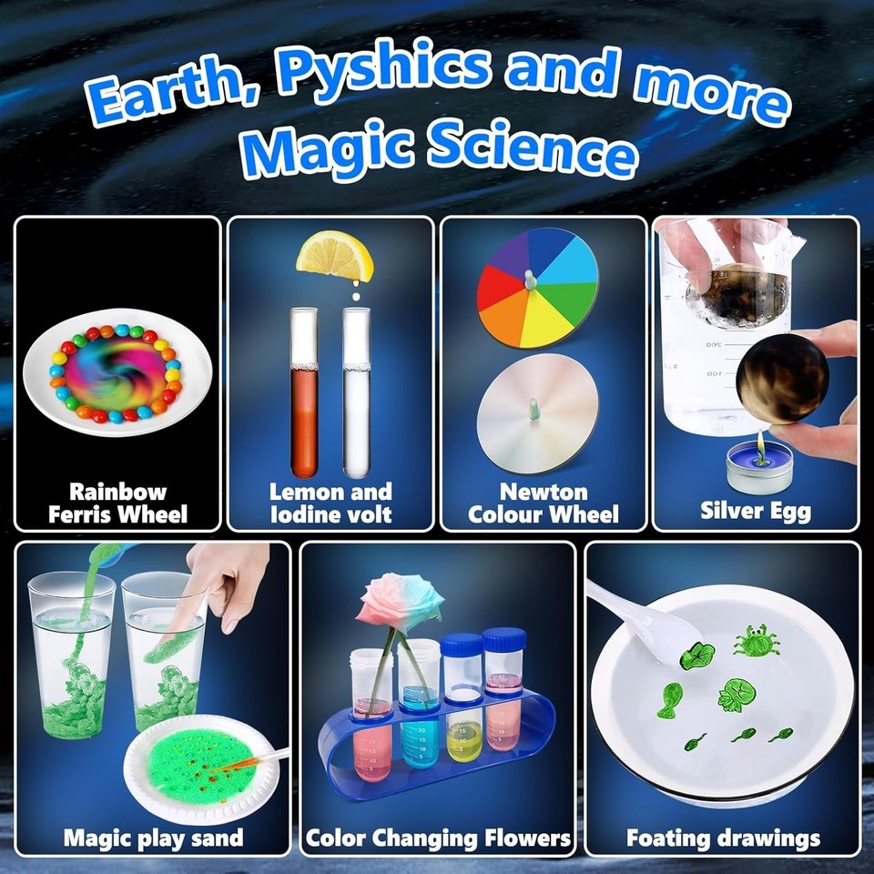 250+ Science Experiments Kits for Kids, Boys, Girls, Toys, Birthday ...