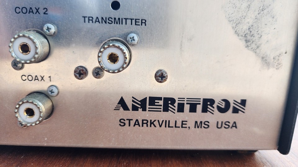 Ameritron ATR-30 3kw Roller Inductor HF Antenna Tuner | eBay