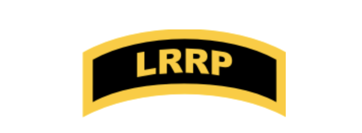 3" us military lrrp long range recon patrol tab bumper sticker decal ...