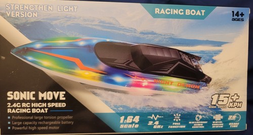 Sonic Movie 2.4G RC High Speed Racing Boat | eBay