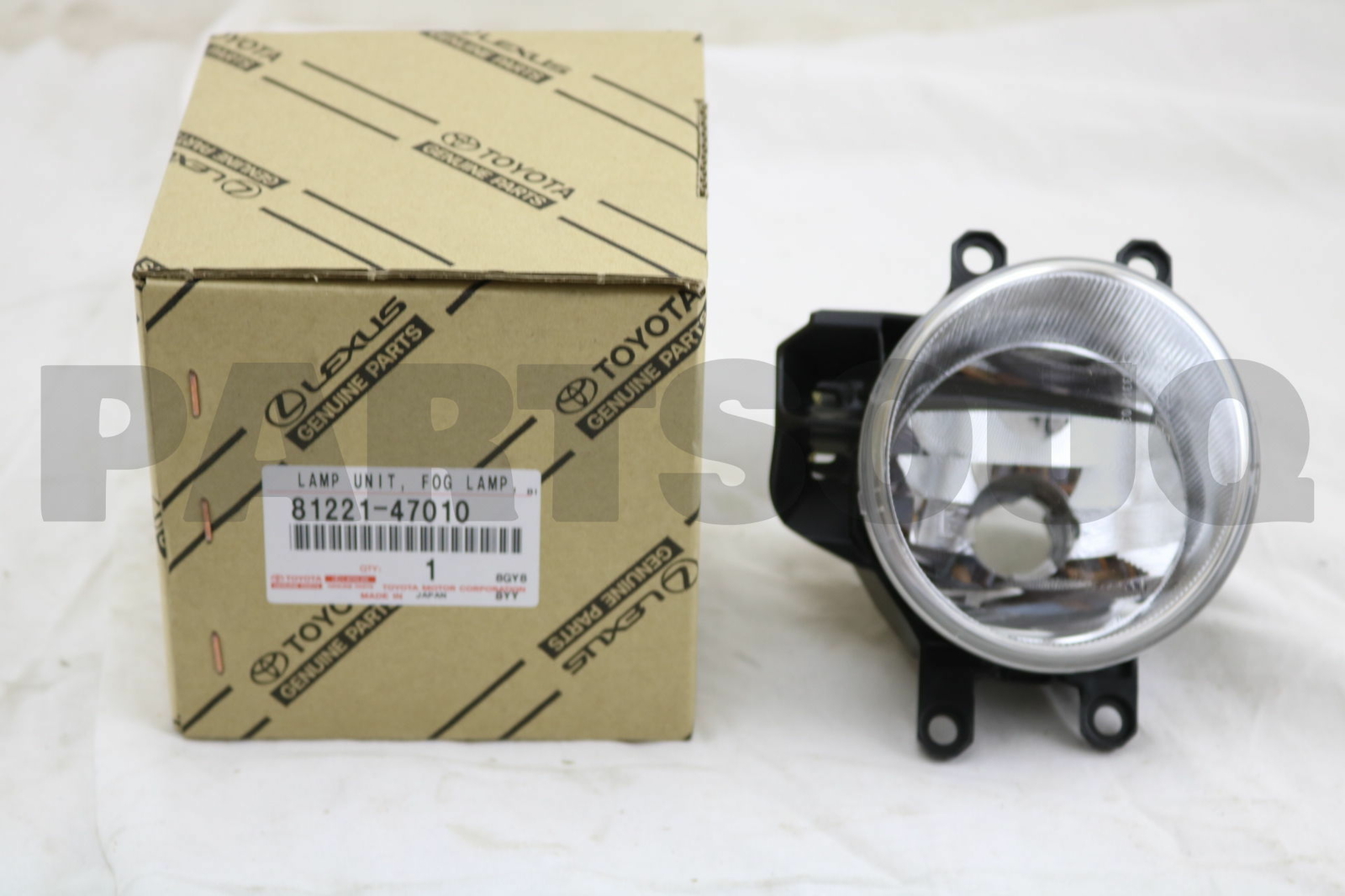 8122147010 Genuine Toyota LAMP UNIT, FOG LAMP, LH 81221-47010 | eBay