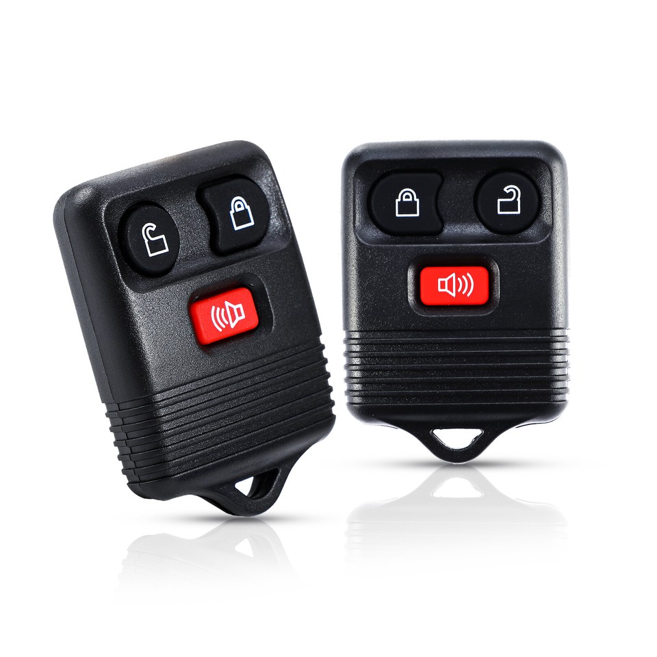 2 Keyless Entry Remote Key Fob Clicker Transmitter for Ford 1998-2016 ...