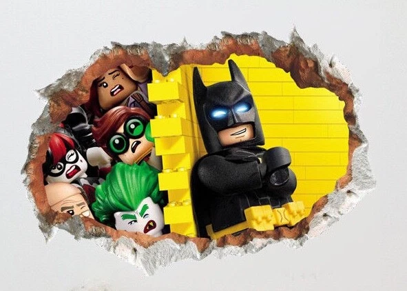 Lego Batman Mask Decals