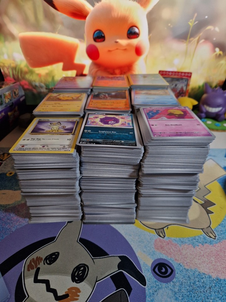 Pokemon Cards Collection Bundle 5-1000 Joblot Guaranteed Rare Holo V/EX ...