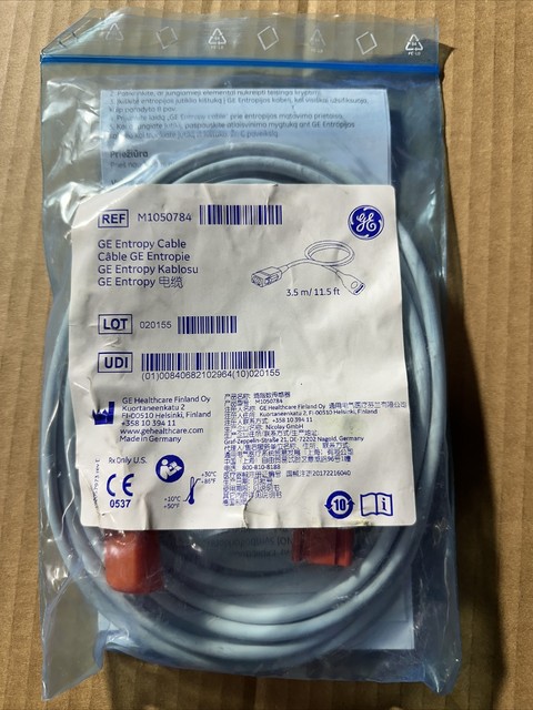 Ge-datex Ohmeda Entropy Cable 3.5m for Patient Monitoring M1050784 for ...