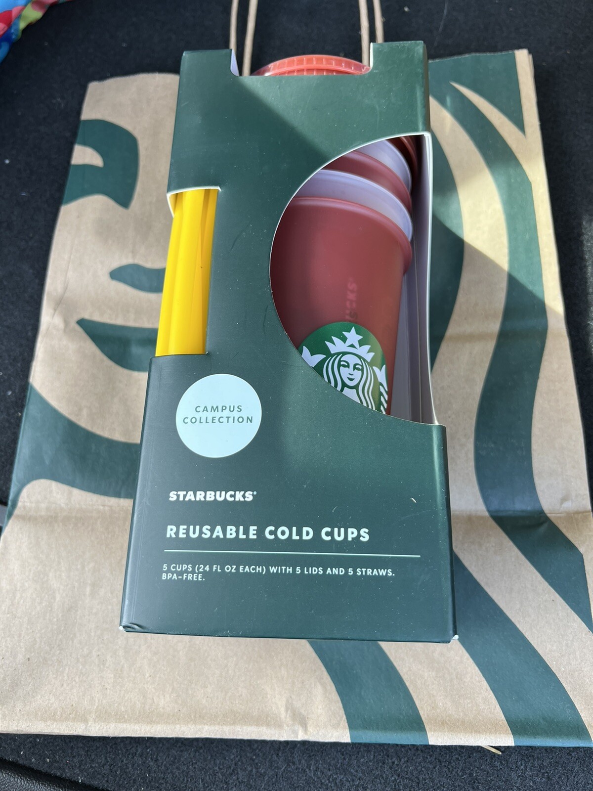 Starbucks 2022 ASU Reusable Cold Cups Campus Collection NEW | eBay