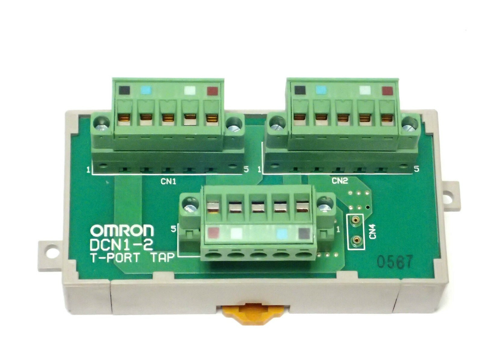OMRON DCN1-2 DEVICENET T-PORT / T-BRANCH TAP, DIN RAIL MOUNT | eBay